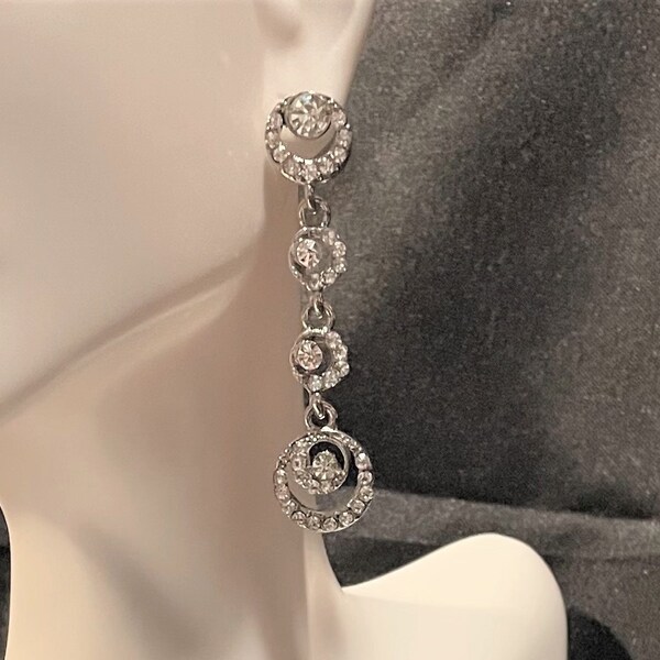 Rhinestone Dangle - Etsy