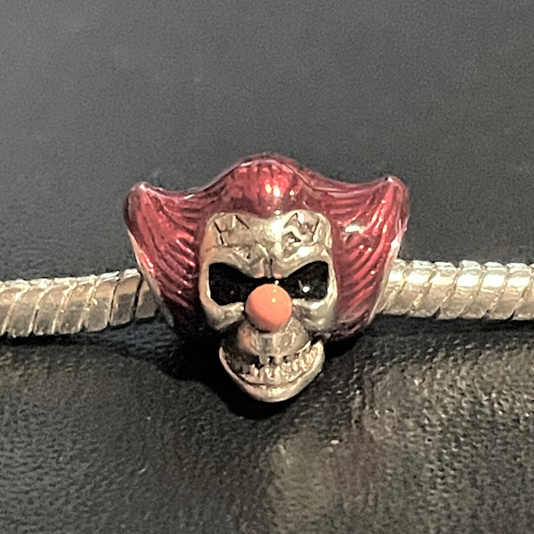 Charm for Pandora Bracelet Evil Clown Charm Halloween - Etsy