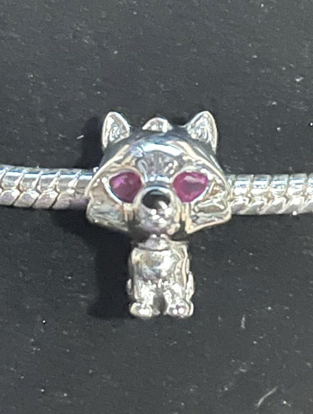 Red Eyed Fox Charm Fits Pandora Bracelets , Fox Charm , Animal Charm ...