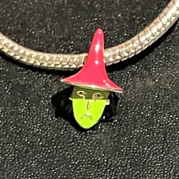 Charm for Pandora Bracelet Green Witch Charm Wicked Witch - Etsy