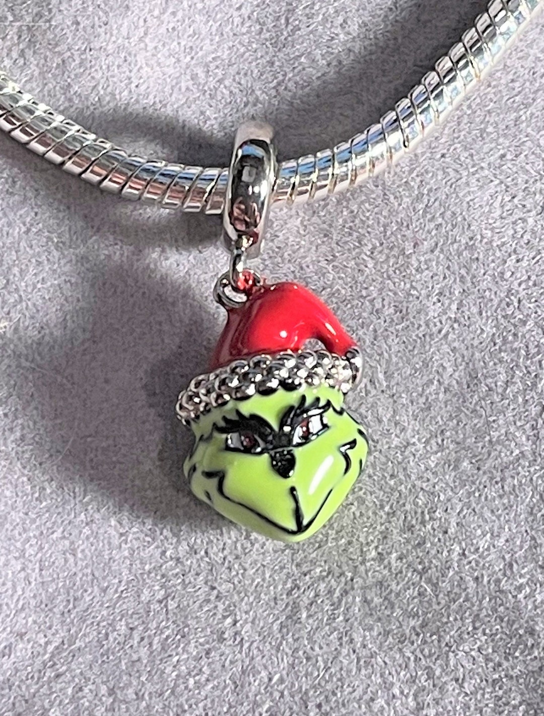 Christmas Grinch Charm , Charm for Bracelets , Grinch Stole Christmas ...