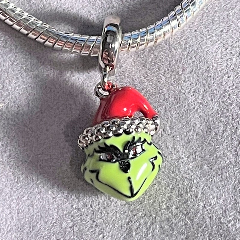 Grinch Pandora Charm - Etsy