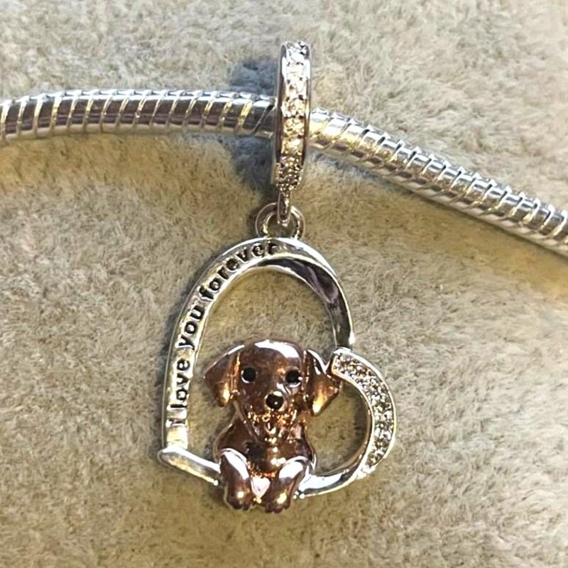 Pet Fur Pandora Bead - Etsy