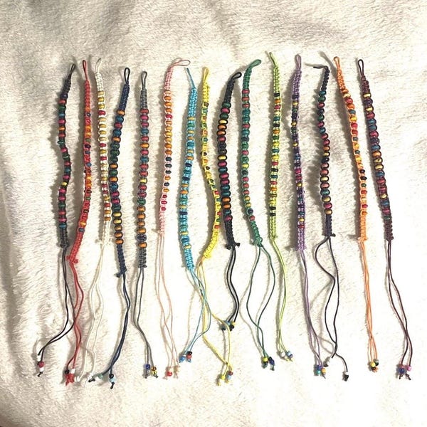 Hemp Anklet Tie Bracelets - Etsy