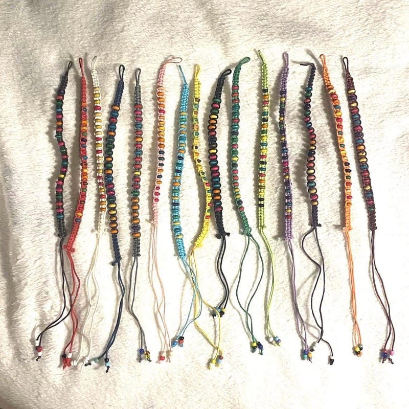 Hemp Anklet Tie Bracelets - Etsy
