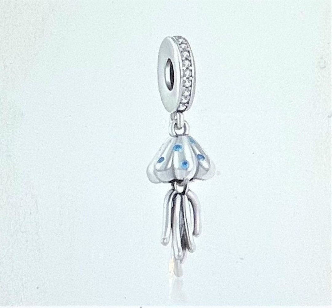 Jellyfish Pendant Charm Fits Pandora Bracelets , Fish Charm , Ocean ...