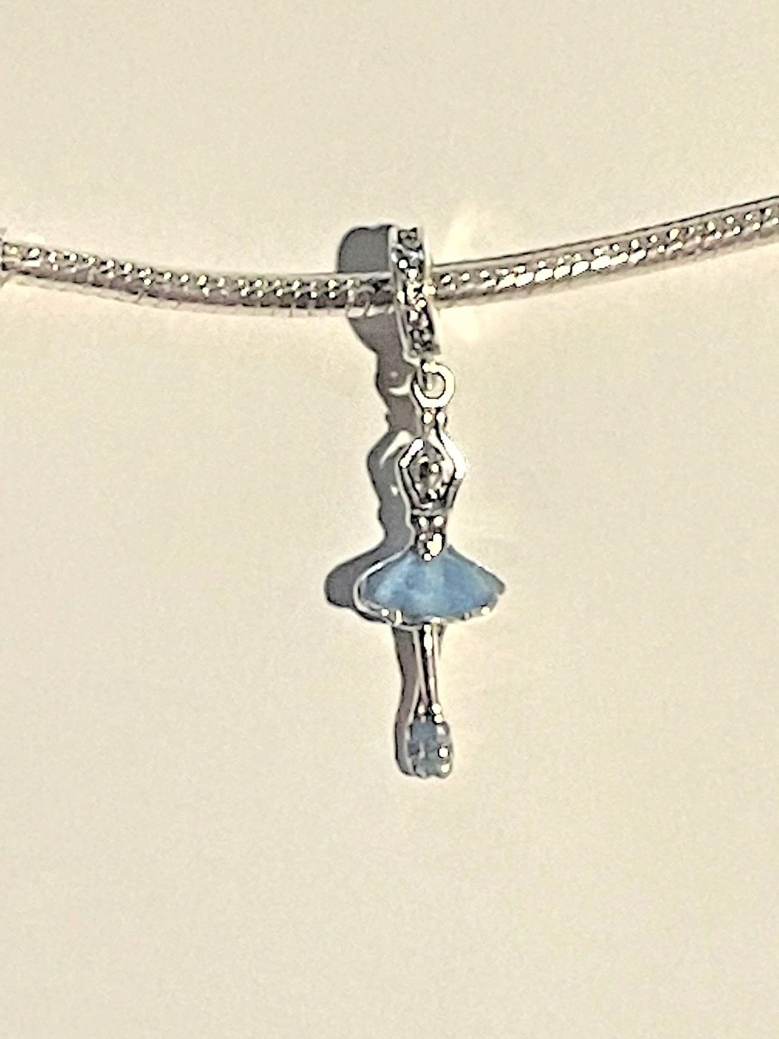 Ballerina Girl Dangle Charm , Charms for Pandora Bracelet , Ballet ...