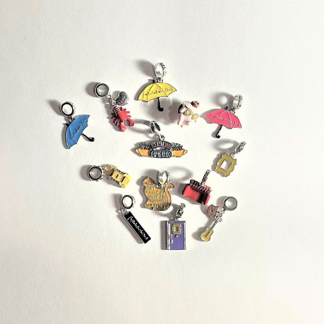 Friends Inspired TV Series Charms ,fits Pandora Bracelets , Door ...
