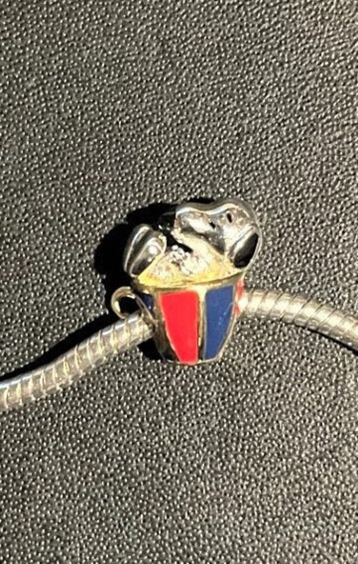 PEANUTS CARTOON CHARM Fits Pandora Bracelets , Snoopy Cup Charlie Brown ...