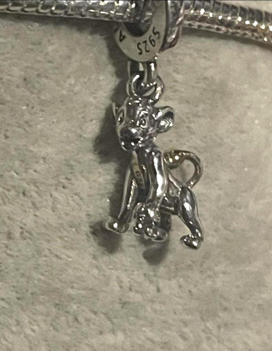 Disney 100th Anniversary Simba Charm , the Lion King Simba Charm ...