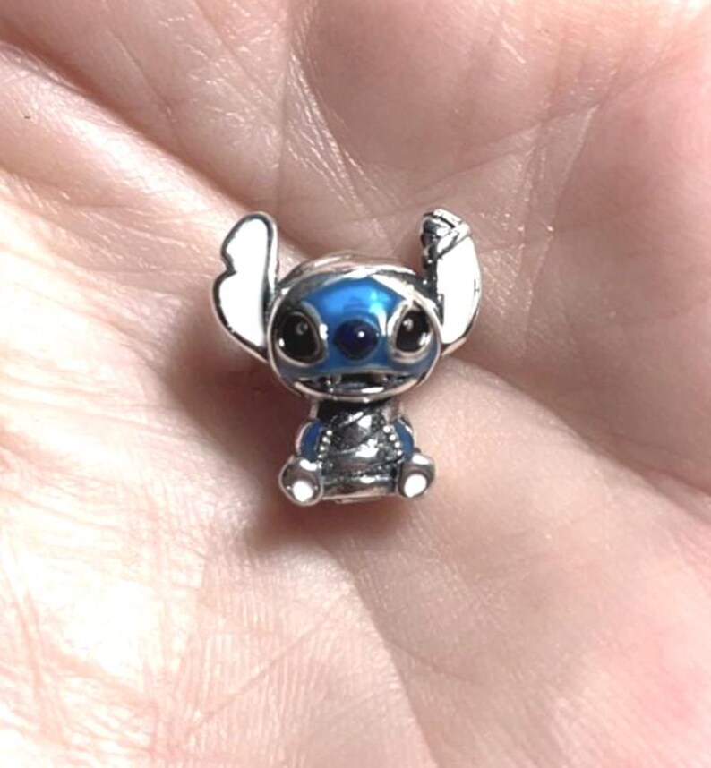 Stitch Mummy Charm ,lilo & Stitch , Cartoon Charm , Charm for Bracelets ...