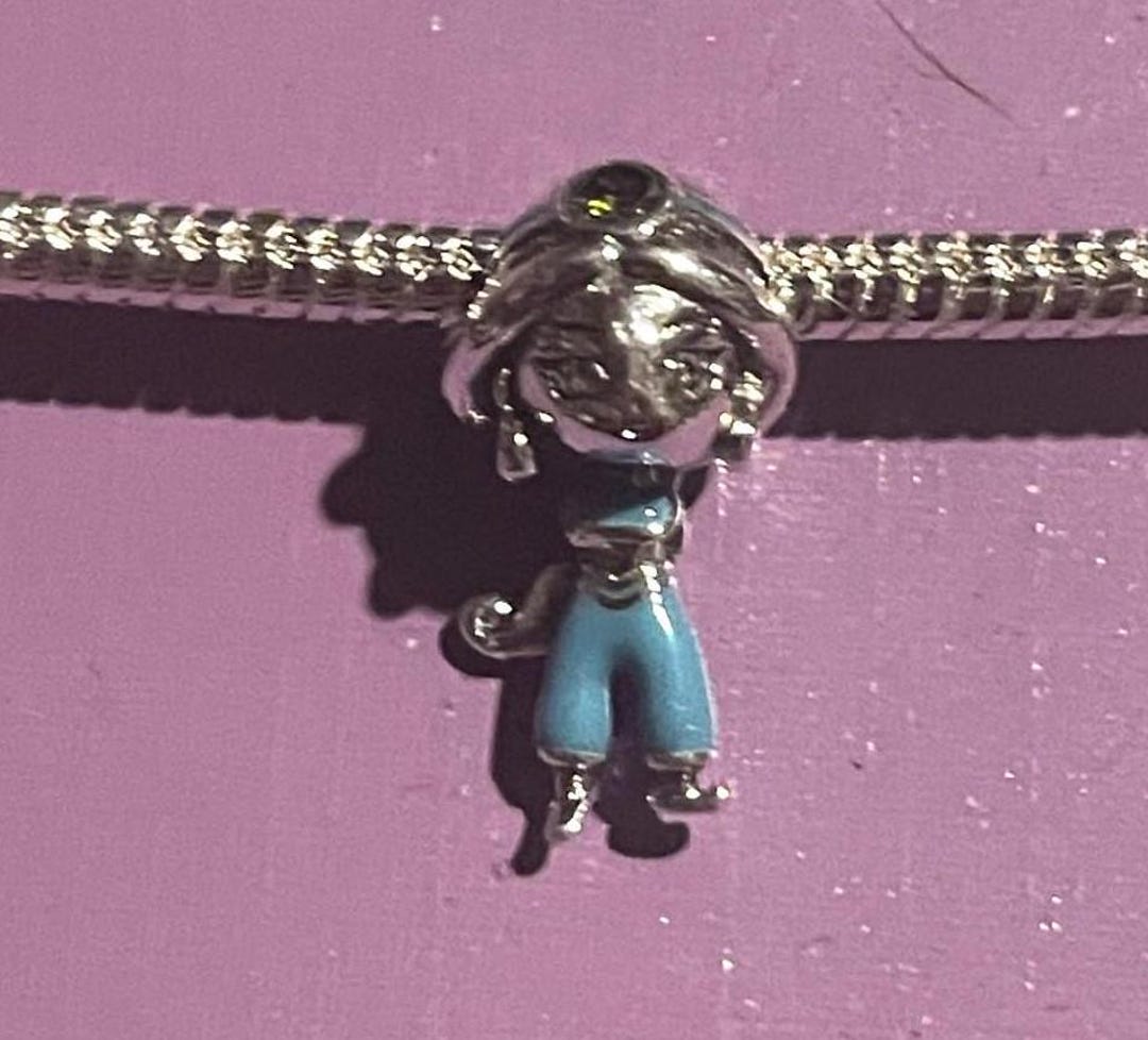 Disney Princess Jasmine Charm , Charm for Bracelets , Disney Princess ...