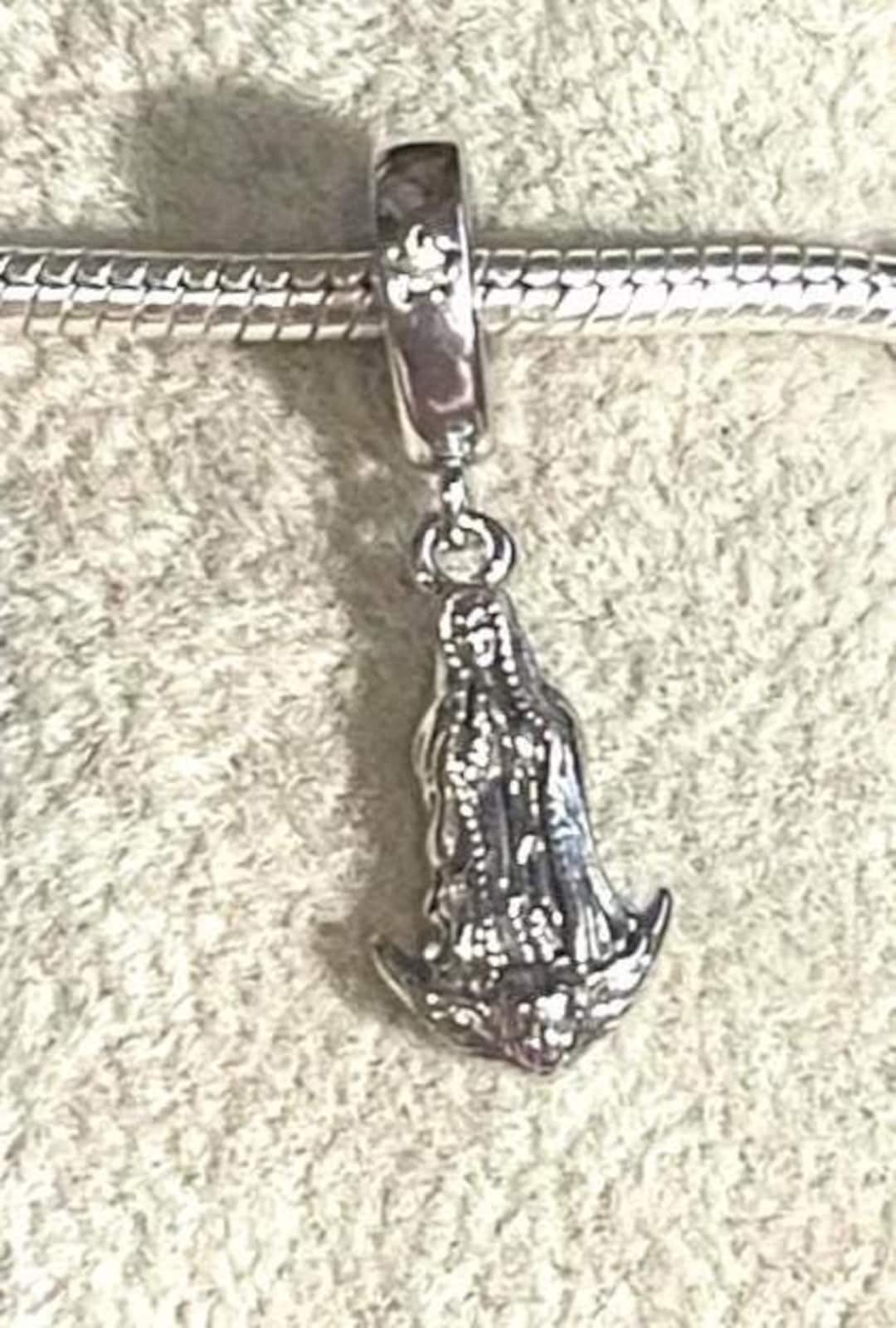 Virgin of Guadalupe Dangle Charm , Religious Charm , Fits Pandora ...