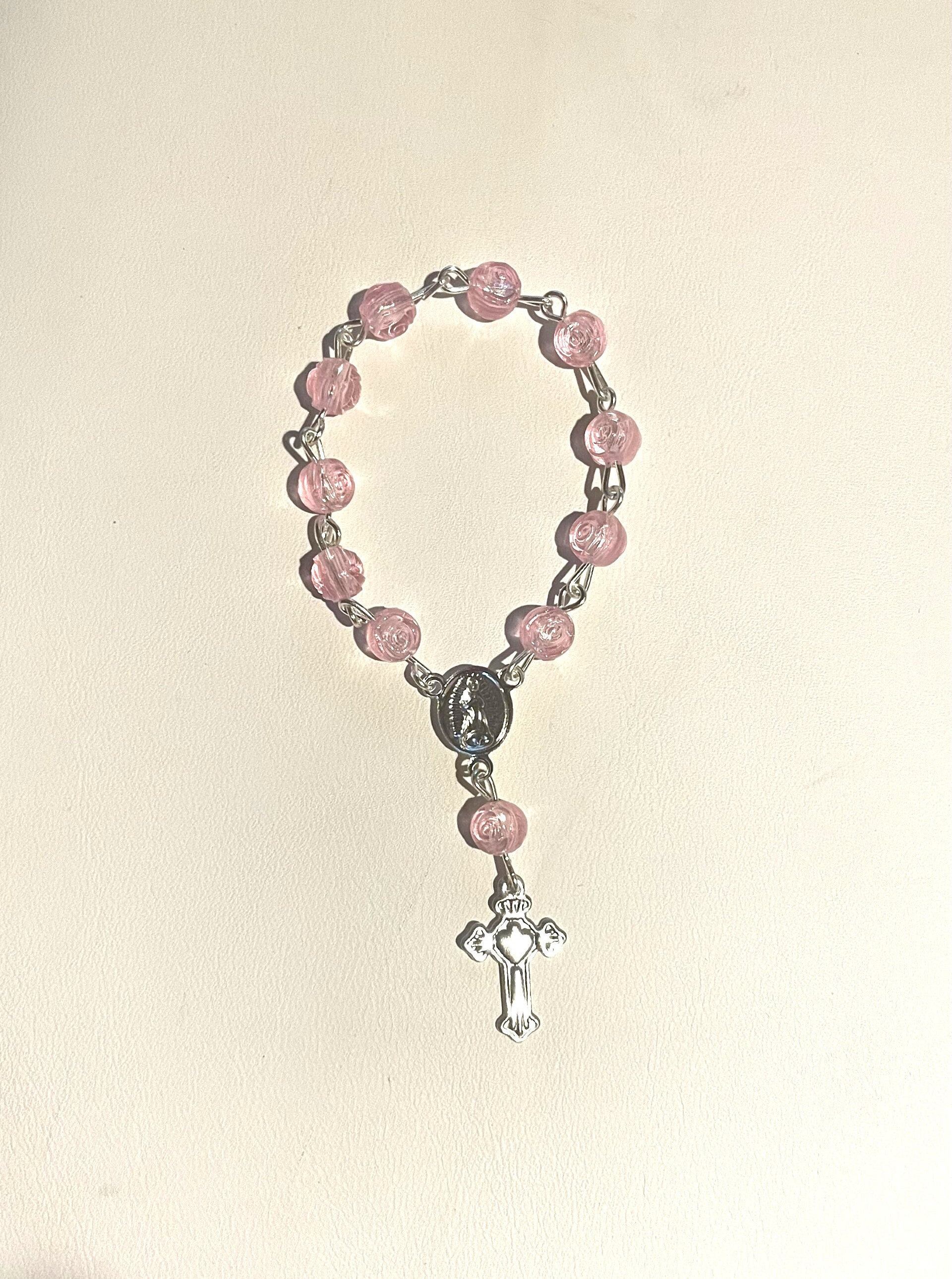 Mini Rosary Baptism Rosaries Communion Rosaries Rosary - Etsy