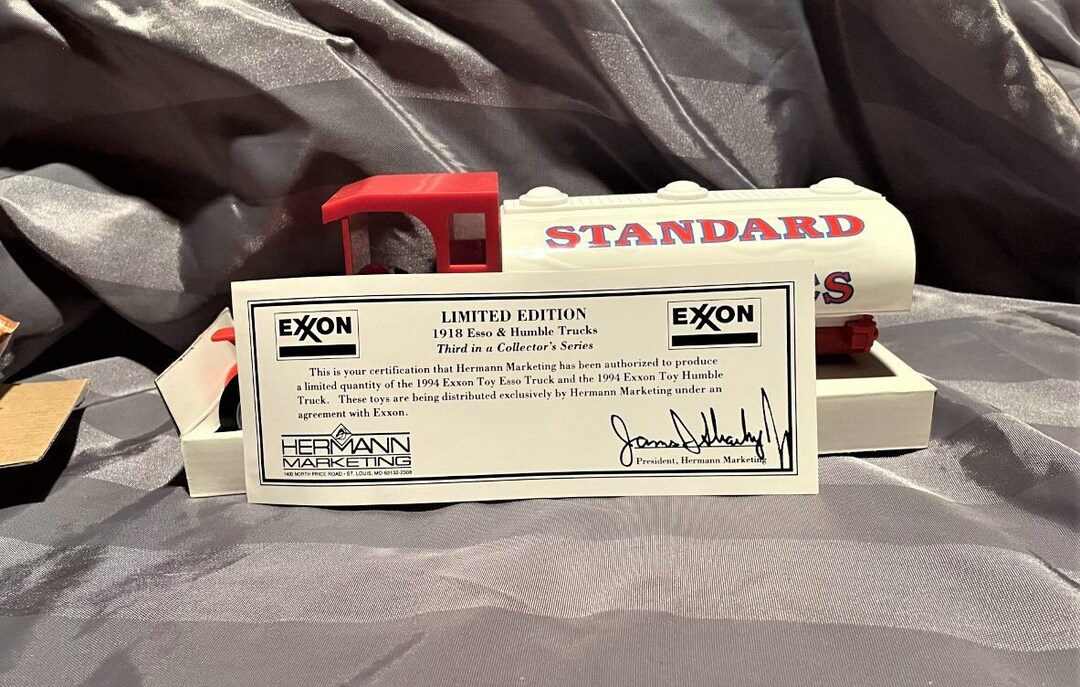 Vintage Exxon Esso Tanker Truck ,1994 Special Limited Edition,standard ...