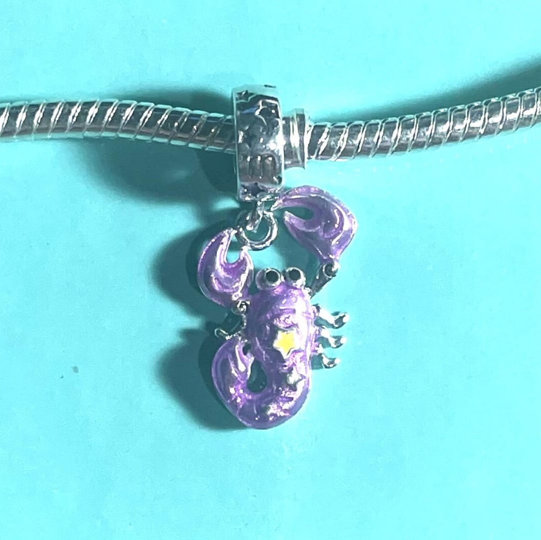 Lobster Dangle Charm Fits Pandora Bracelets , Ocean Charm , 925 ...