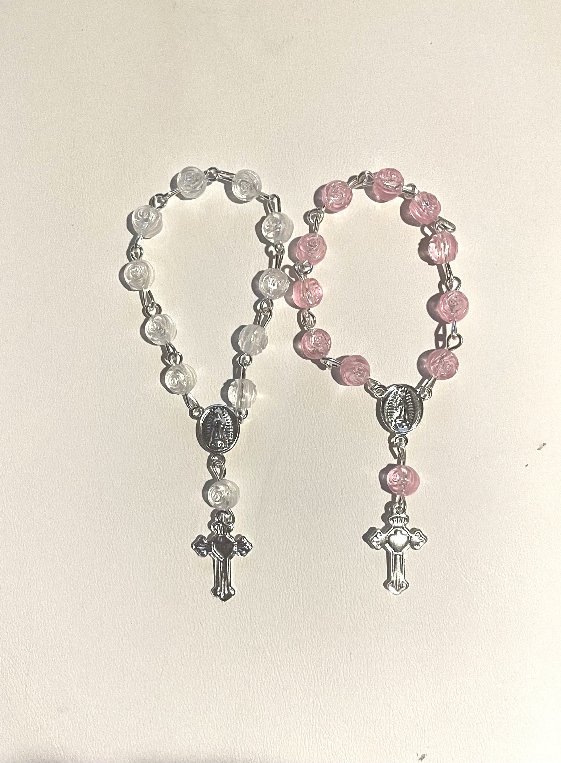 Mini Rosary Baptism Rosaries Communion Rosaries Rosary - Etsy