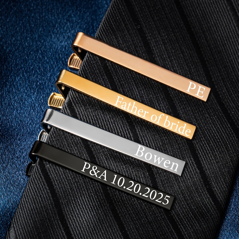 Personalized Tie Clip - Etsy