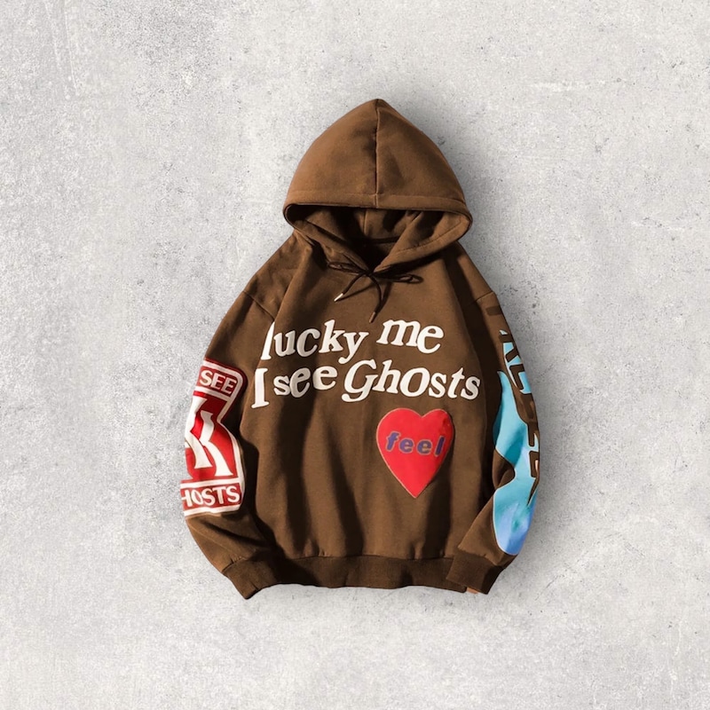 Lucky Me I See Ghost Hoodie - Etsy