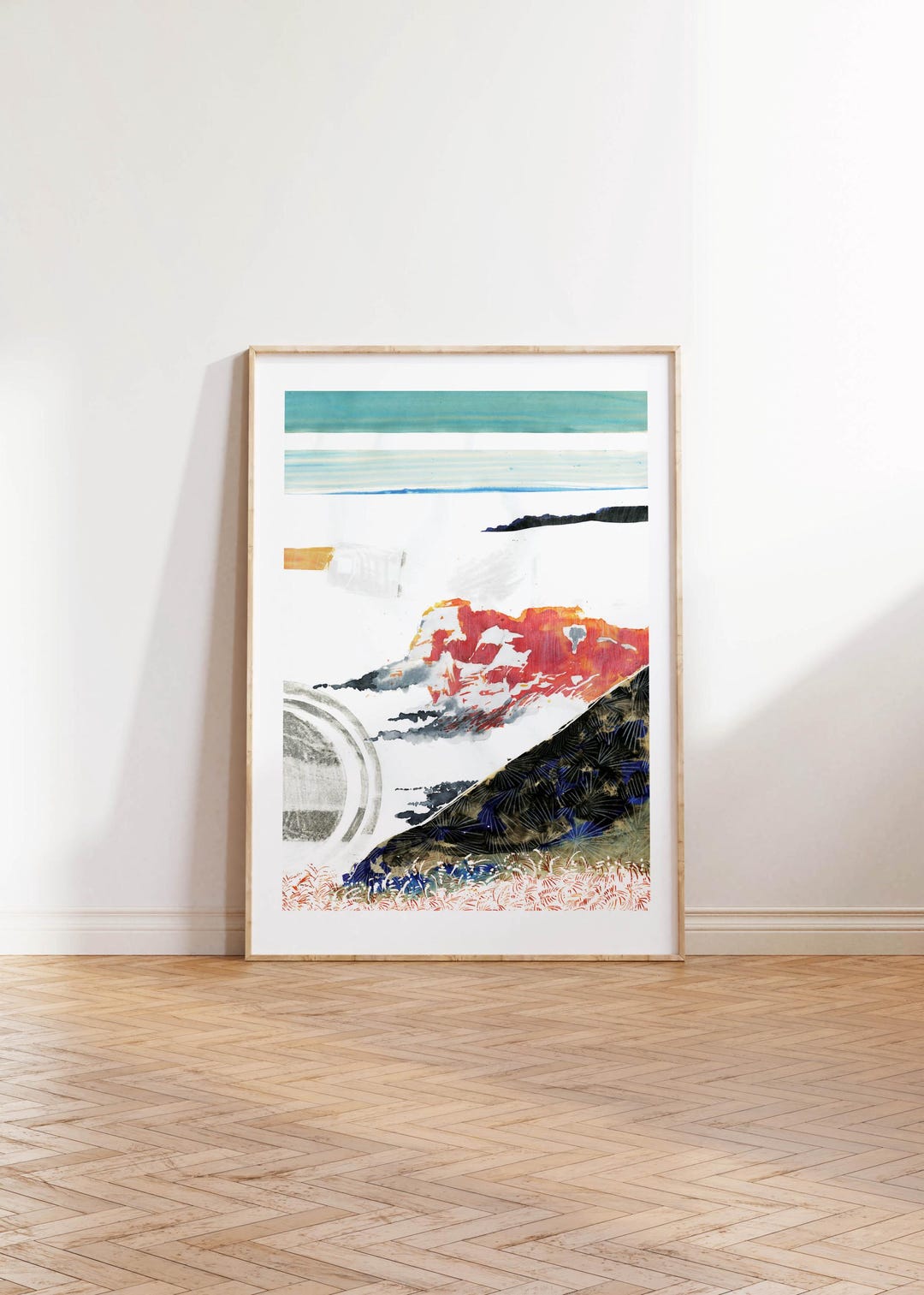 Three Cliffs | A3 Gower Print | A3 | Landscape Print | Welsh Landscape ...