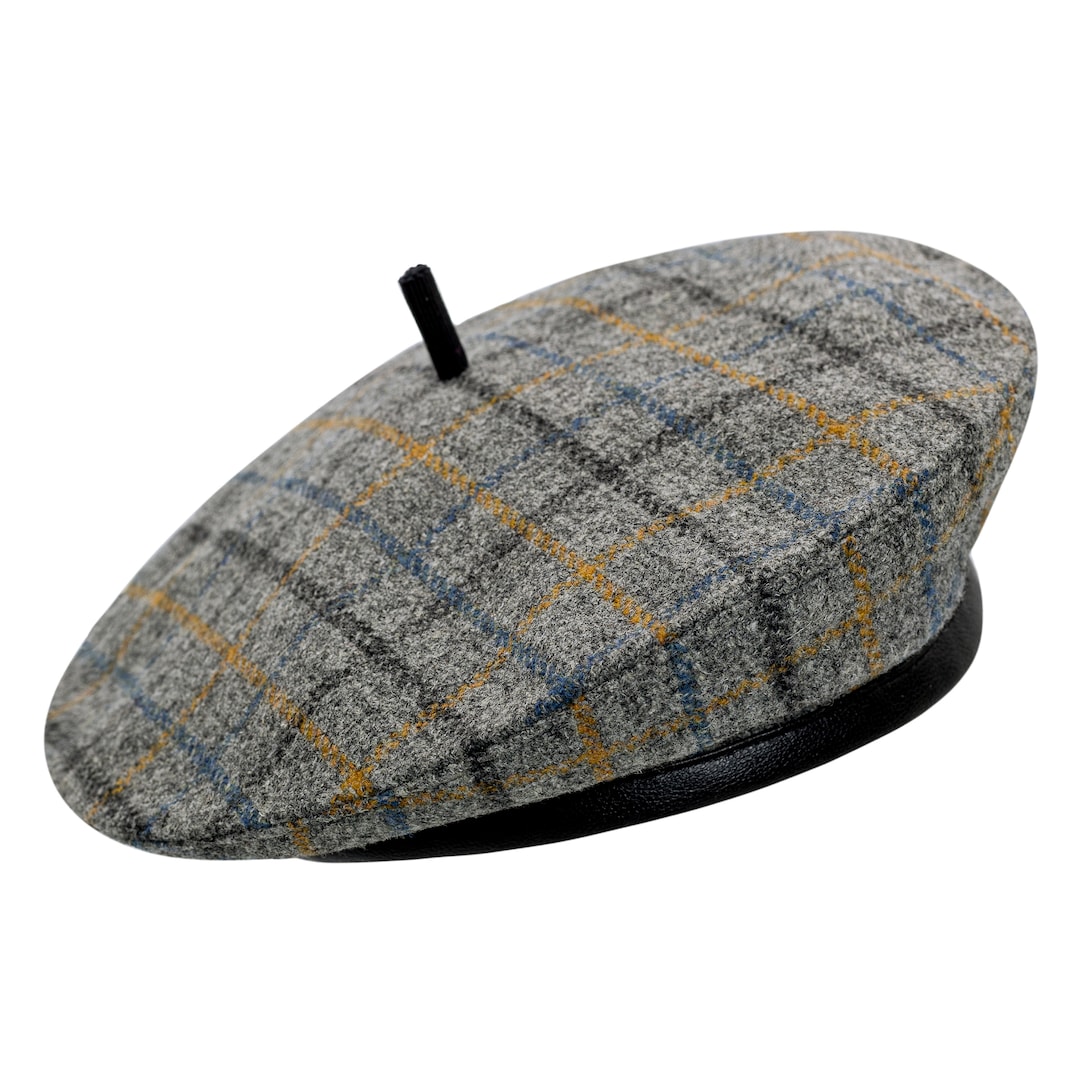 GRAY CLASSIC BERET, Mon Quartier, Gorgeous Beret, Cool Unisex Beret ...