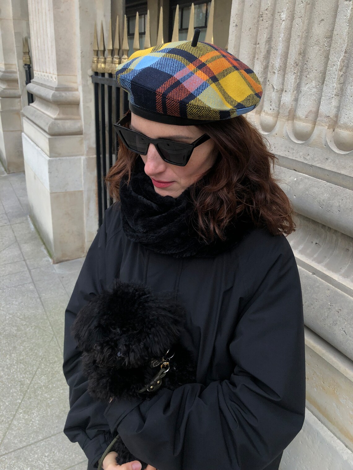 COLORFUL BERET, Minimalist Beret Midi Au Soleil, Warm Wool Beret ...