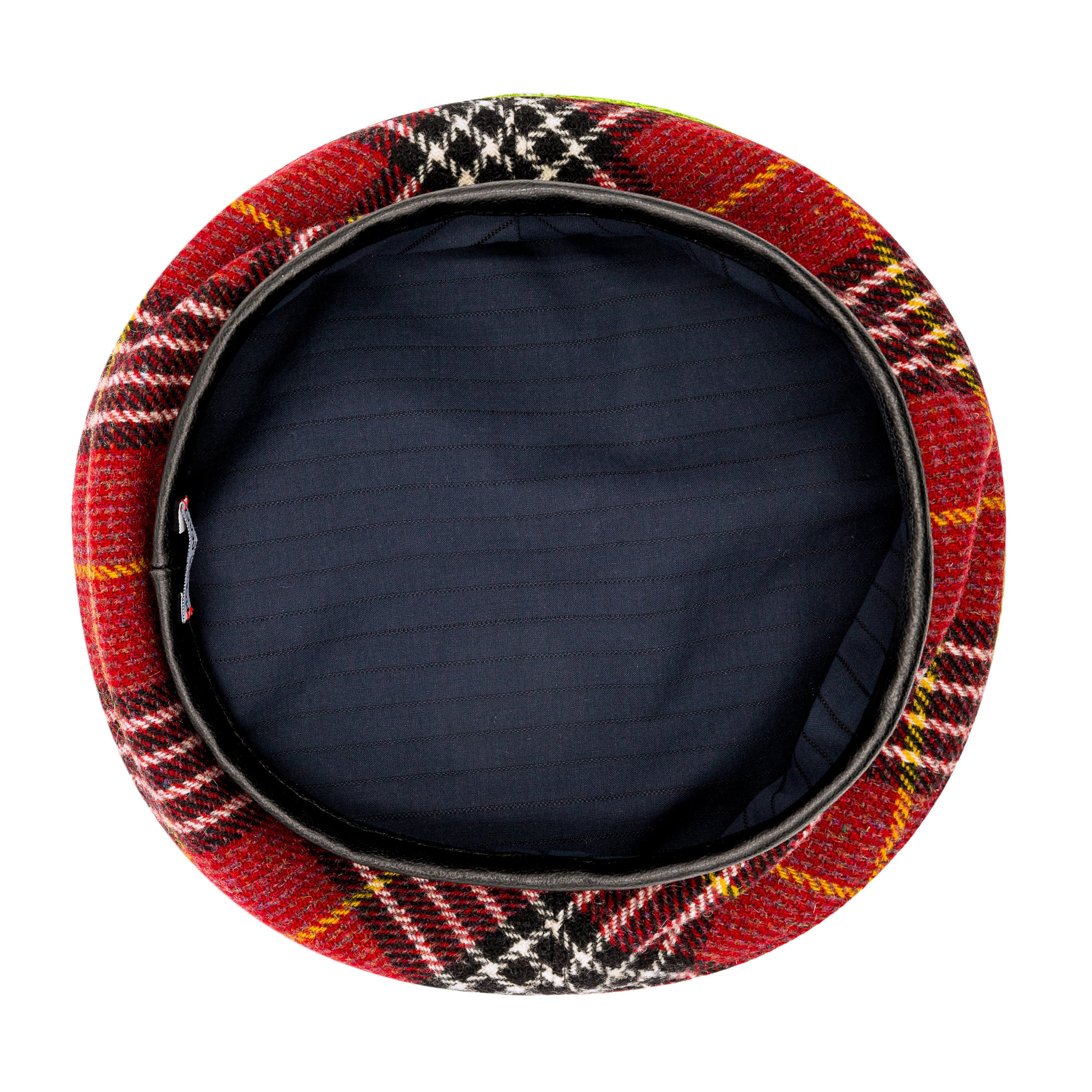 RED TARTAN BERET, Bouche.pure Wool Beret, Feminine Beret, Quality Wool ...