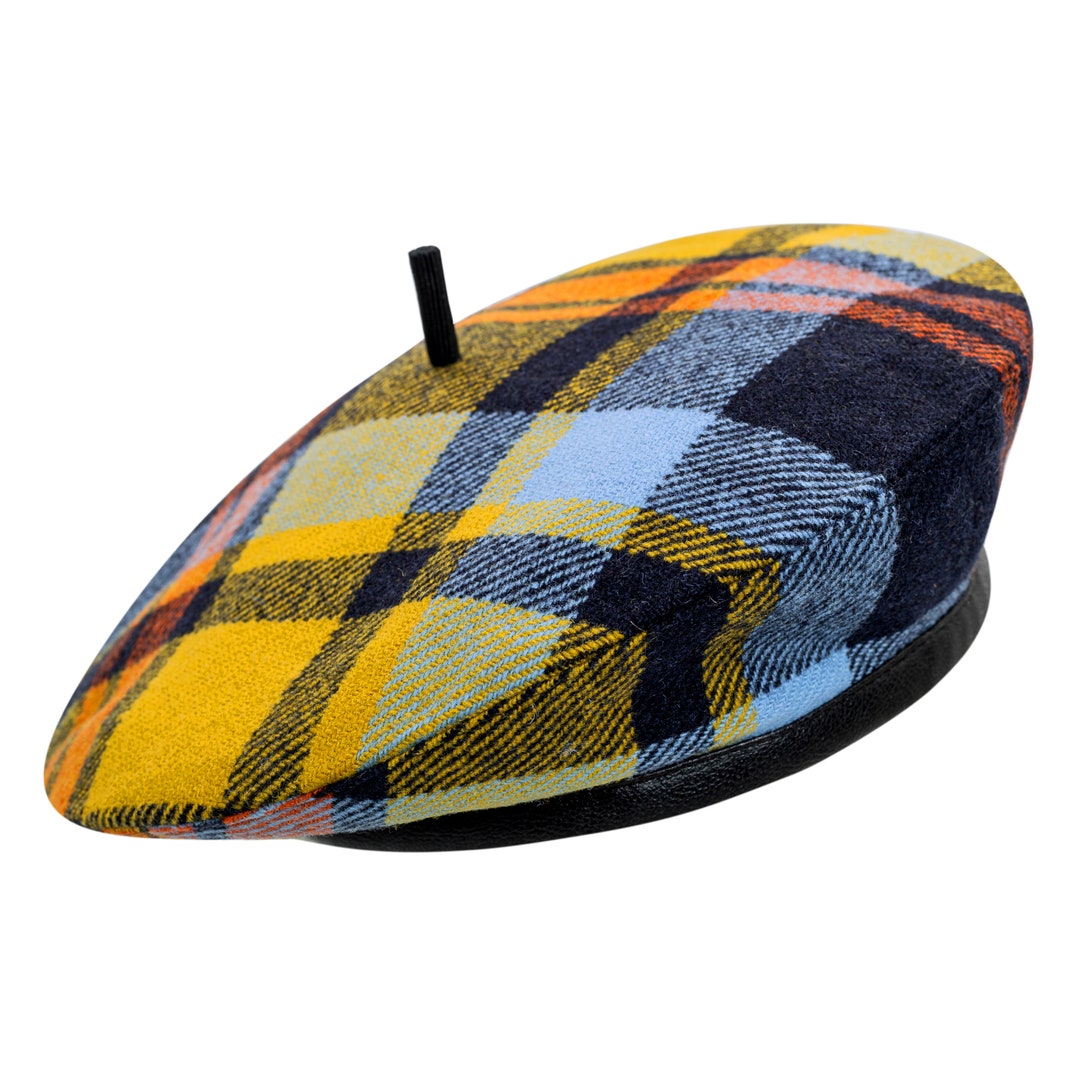 COLORFUL BERET, Minimalist Beret Midi Au Soleil, Warm Wool Beret ...