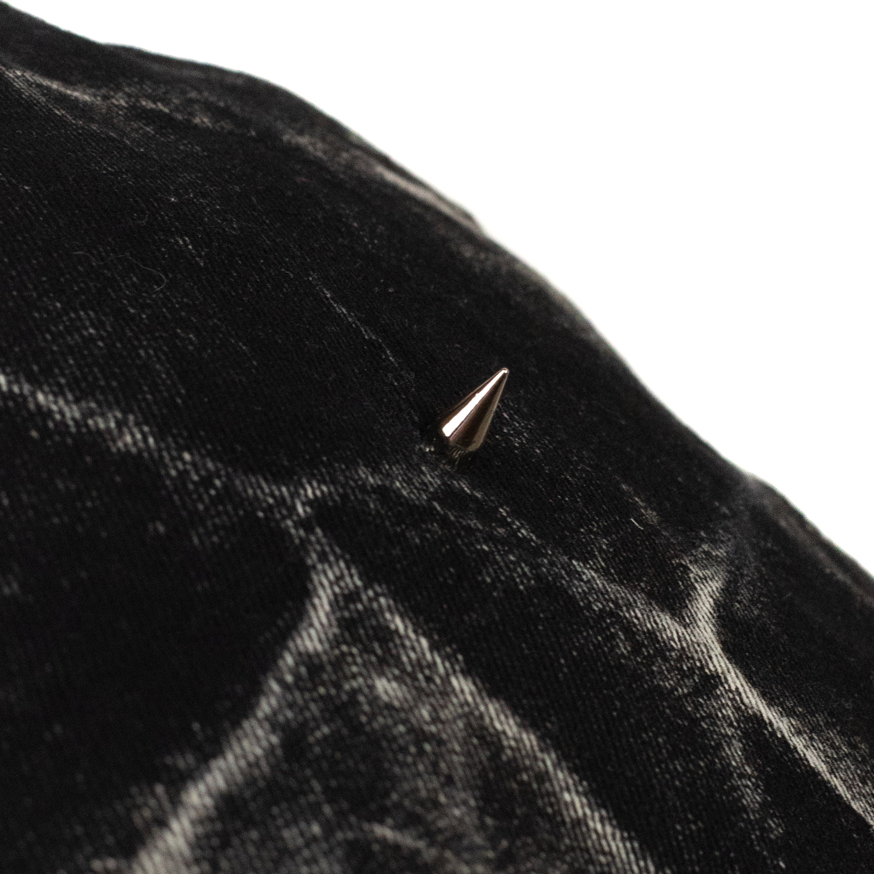 Gothic Style Pierced Beret VERS LA NUIT Denim Noir Unisex Hat - Etsy