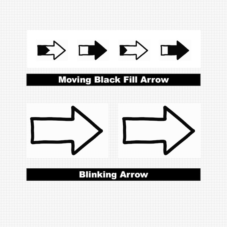 Animated Arrow | Flashing, Blinking and Moving Arrows in GIF and MP4 ...