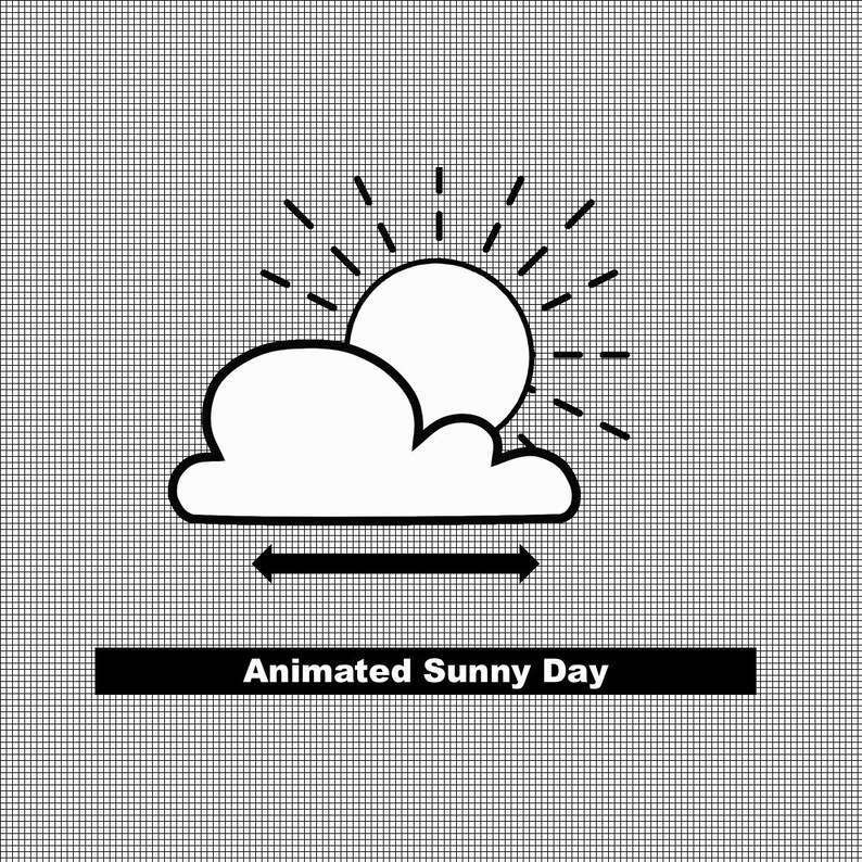 Animated Clip Art | Weather | Rain | Moving Cloud | Windy in GIF and ...