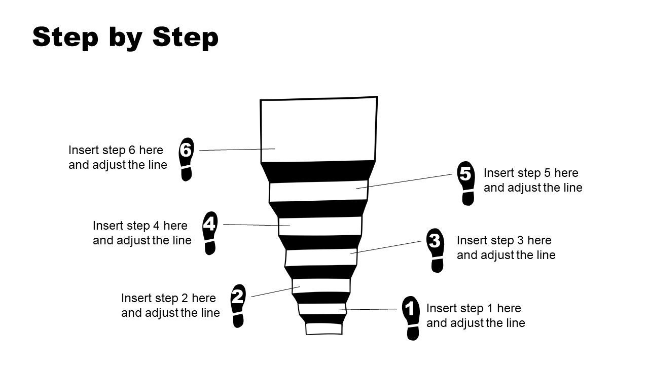 Powerpoint Template, Stair Clip Art, Illustration, for Step by Step ...