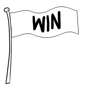 Animated Clip Art | Moving Flag Illustration for Presentation Slide and ...