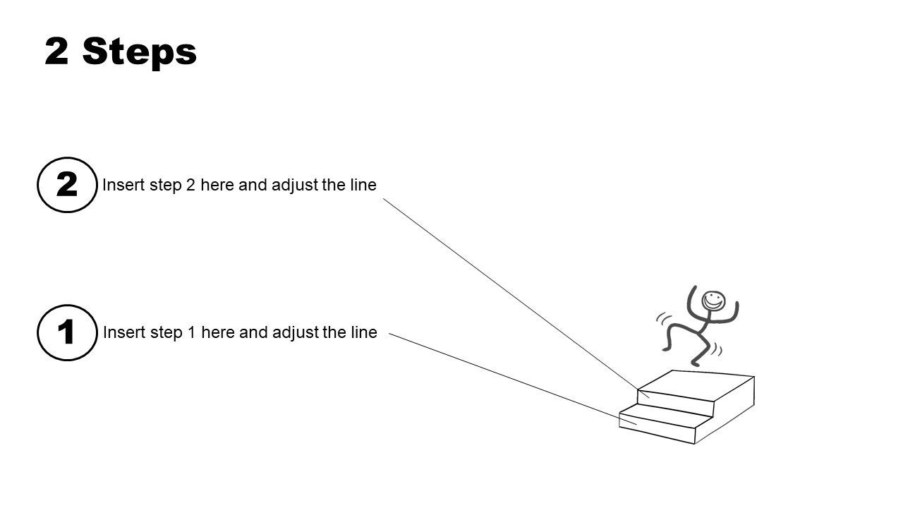 Powerpoint Template, Clip Art, Illustration for Step by Step, Stage ...