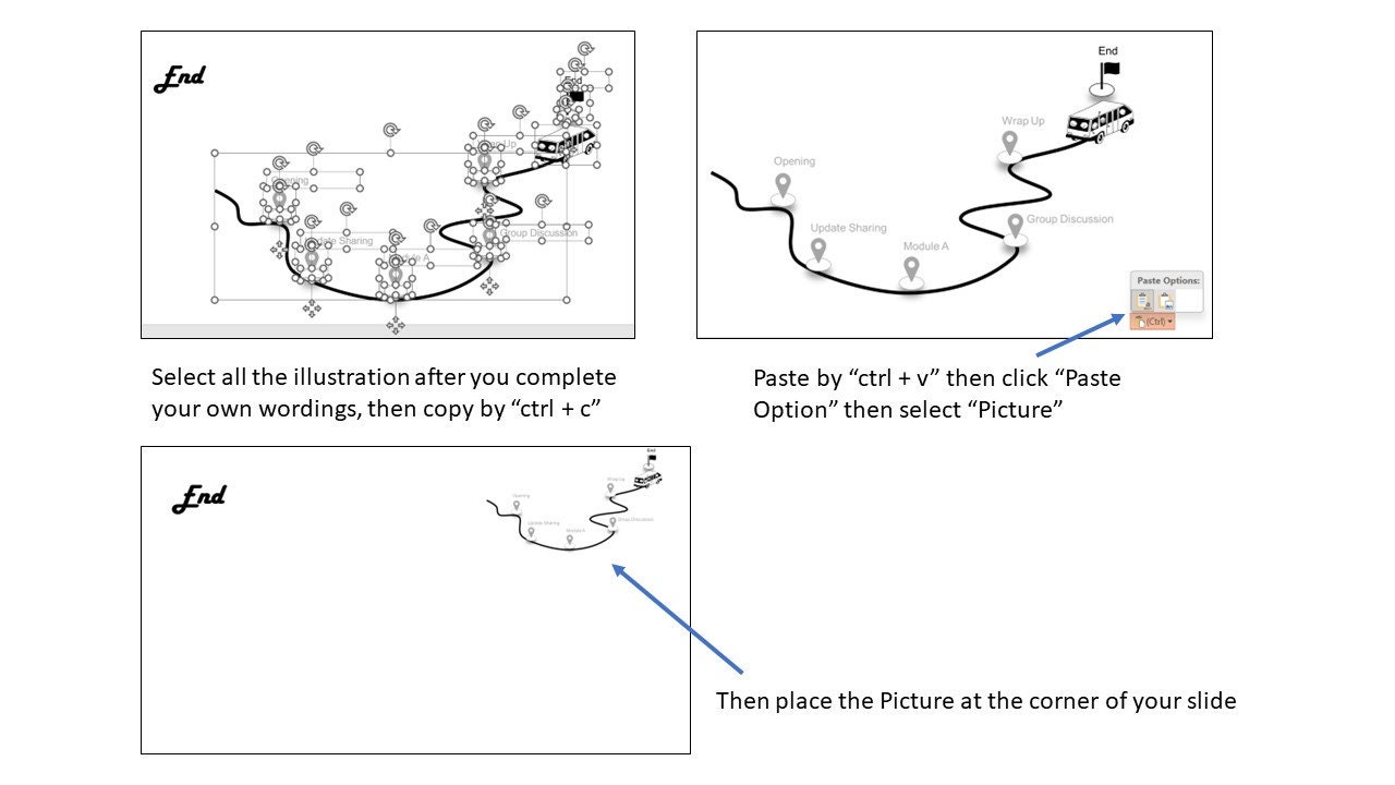 Powerpoint Digital Presentation Template for Agenda or Presentation ...