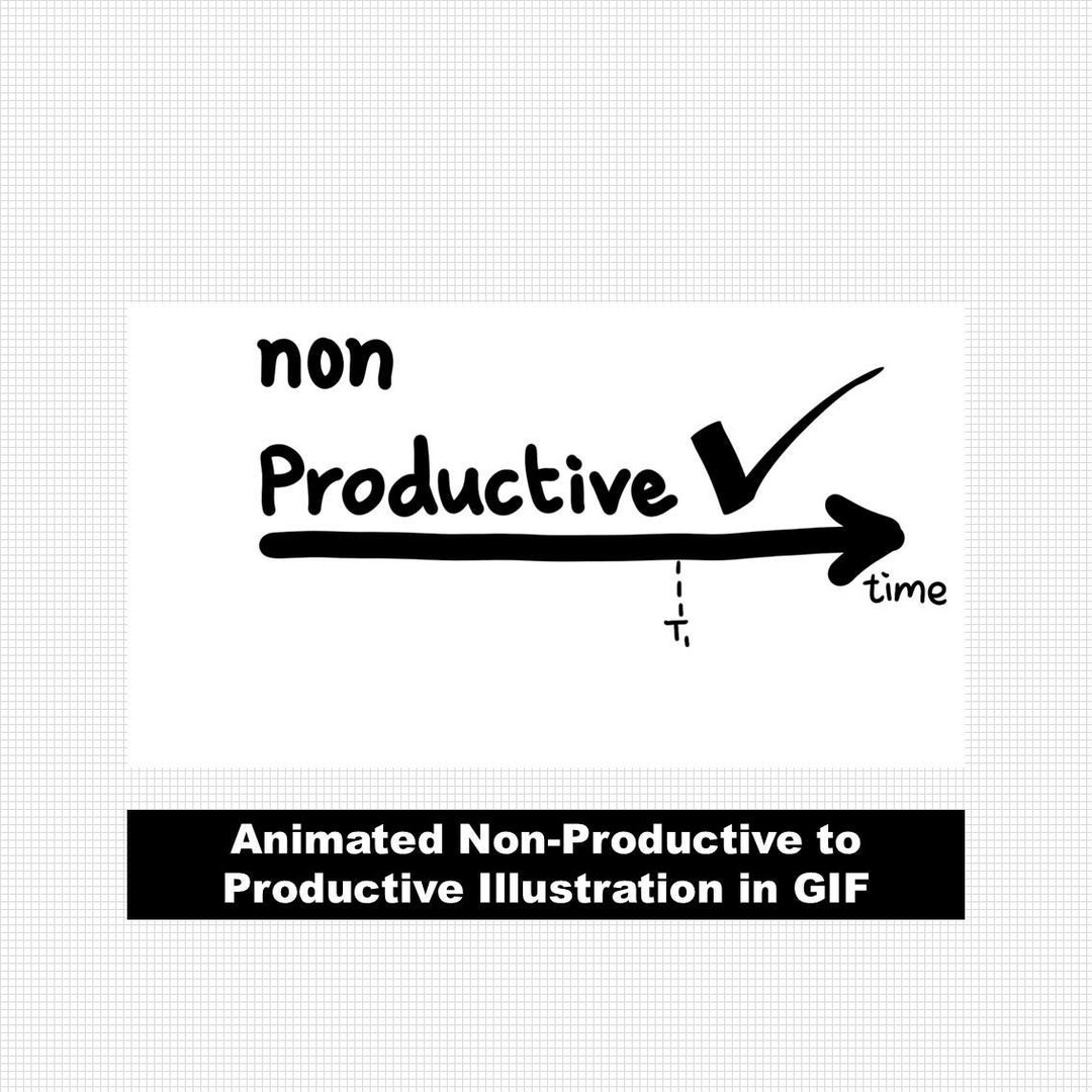Animated Clip Art to Illustrate Productivity in Saving Time for ...