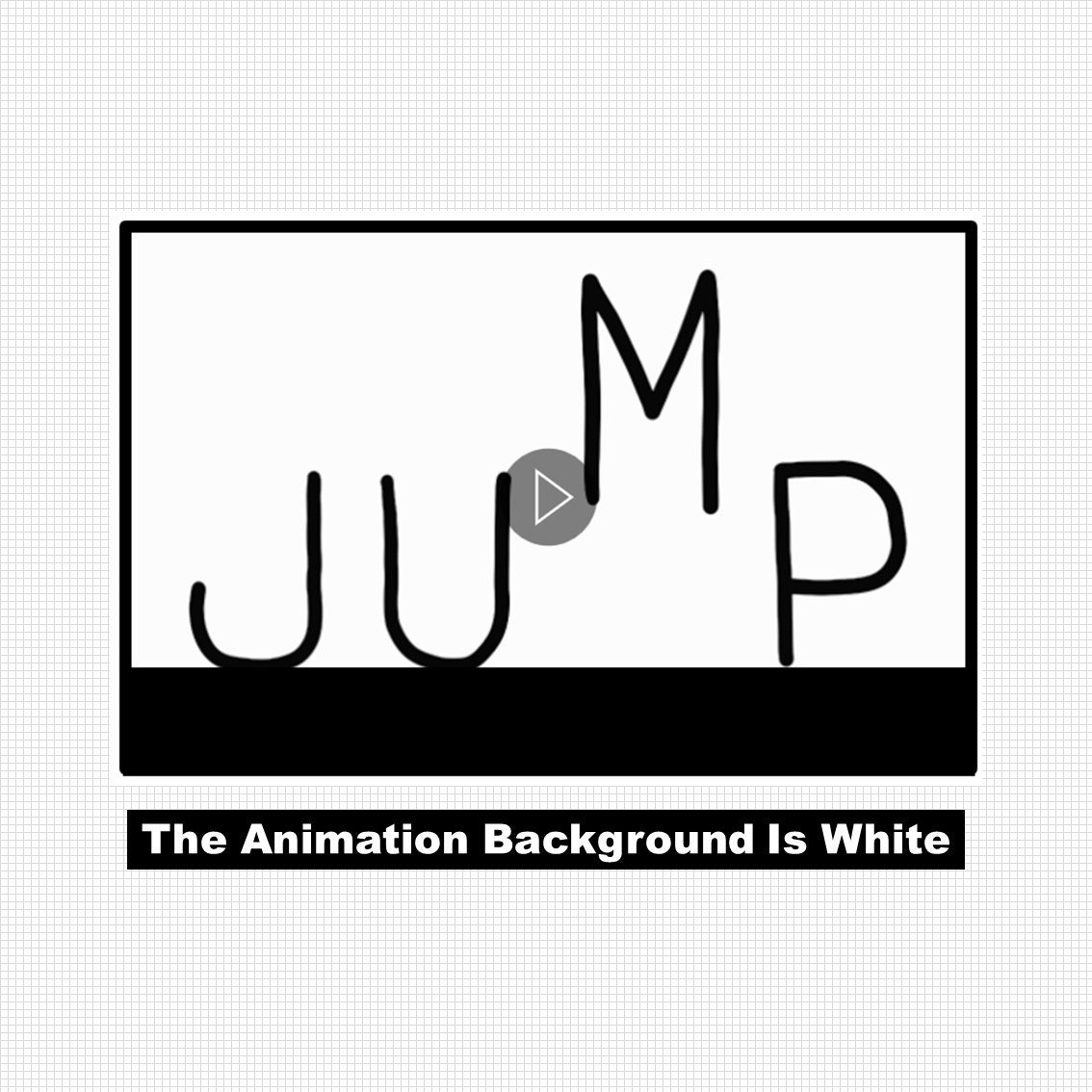 Jump Animated Word in Looping | Jumping Letters in GIF and MP4 Format ...
