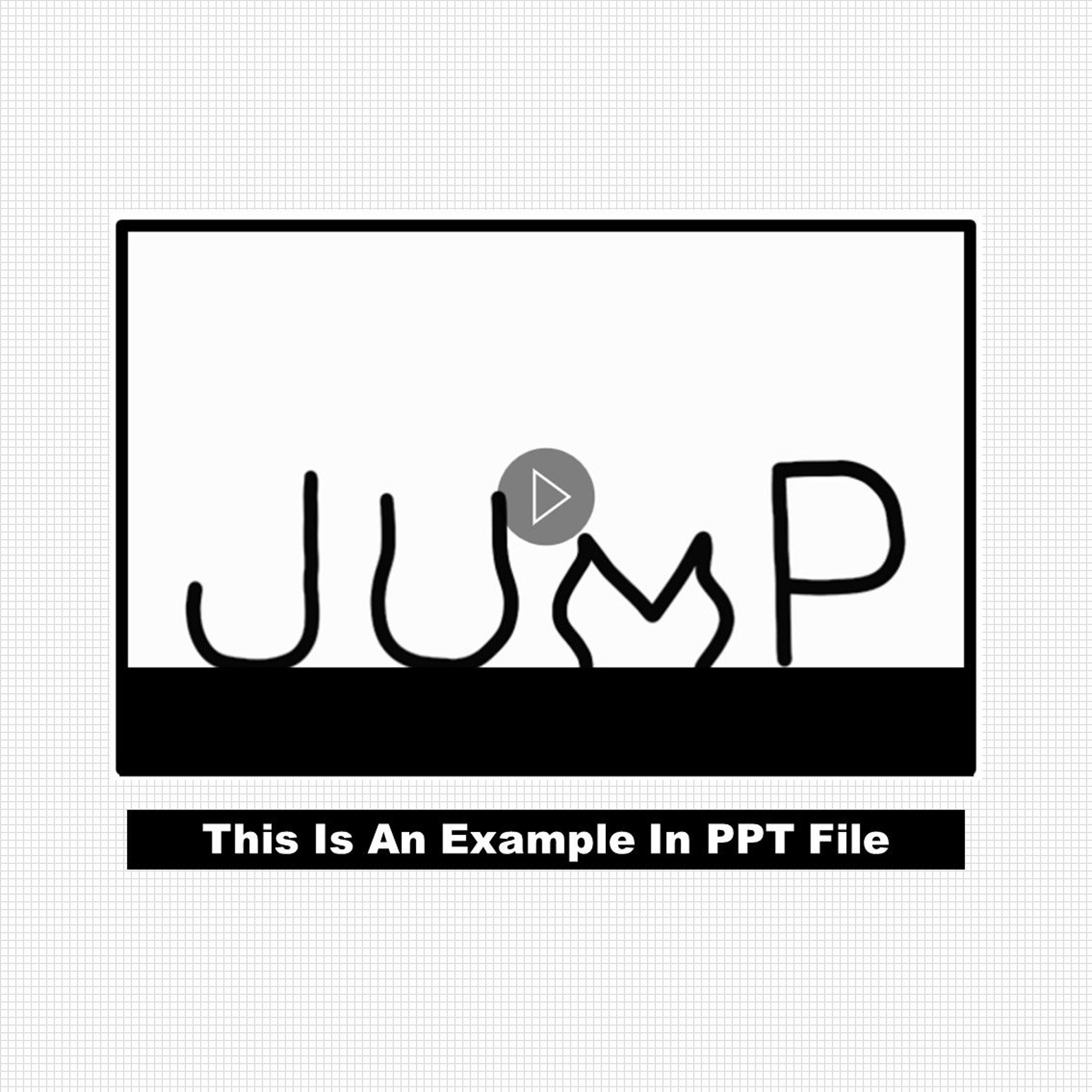 Jump Animated Word in Looping | Jumping Letters in GIF and MP4 Format ...
