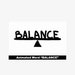 Animated Word BALANCE on See-saw | Balance Word Art in GIF, MP4 and ...