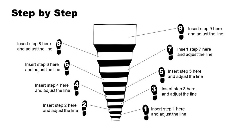Powerpoint Template, Stair Clip Art, Illustration, for Step by Step ...