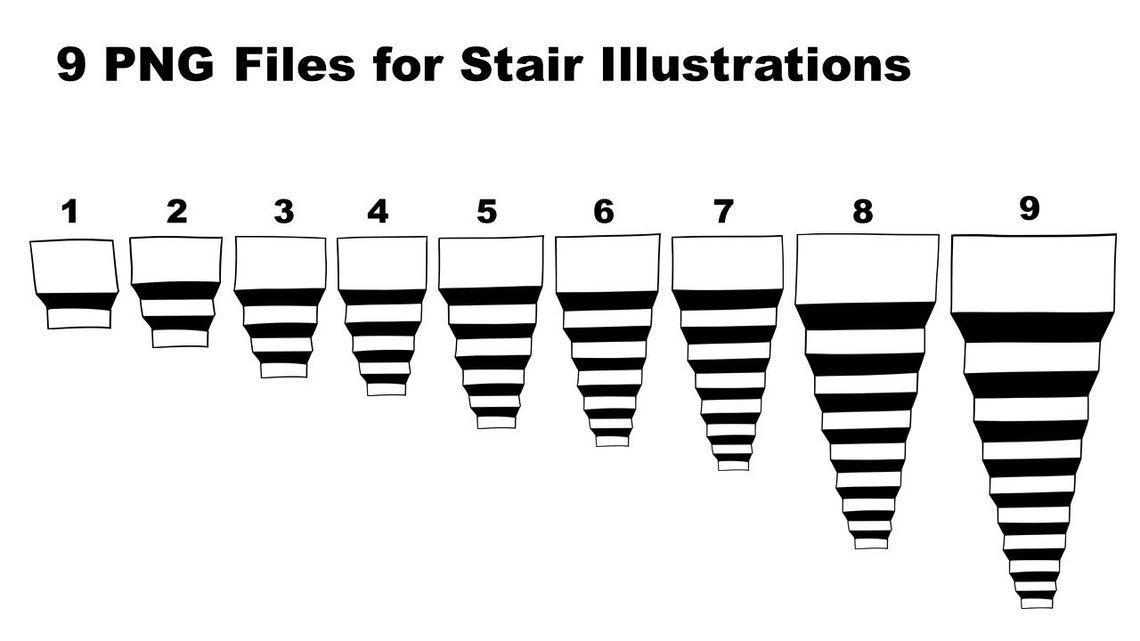 Powerpoint Template, Stair Clip Art, Illustration, for Step by Step ...