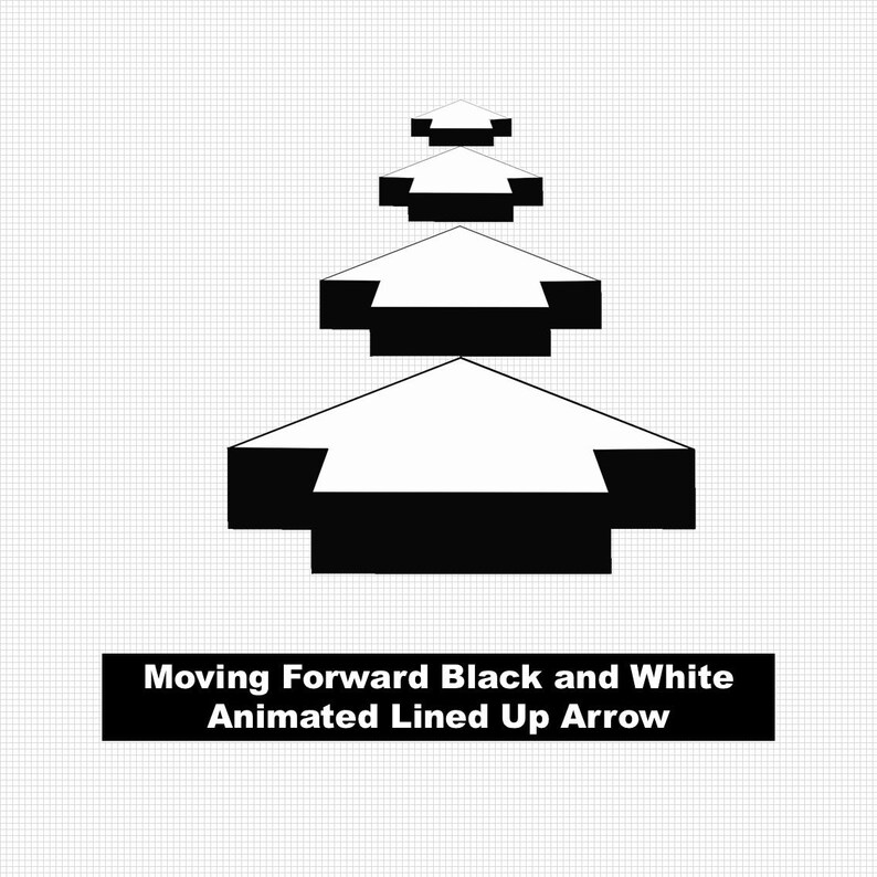 Animated Arrow | Perspective and Isometric View | Moving Forward, Up ...