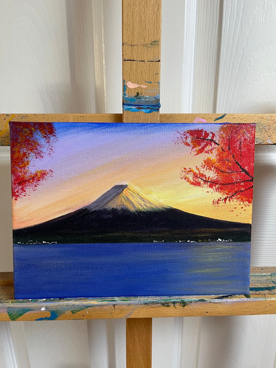 Mt. Fuji at Sunset - Etsy