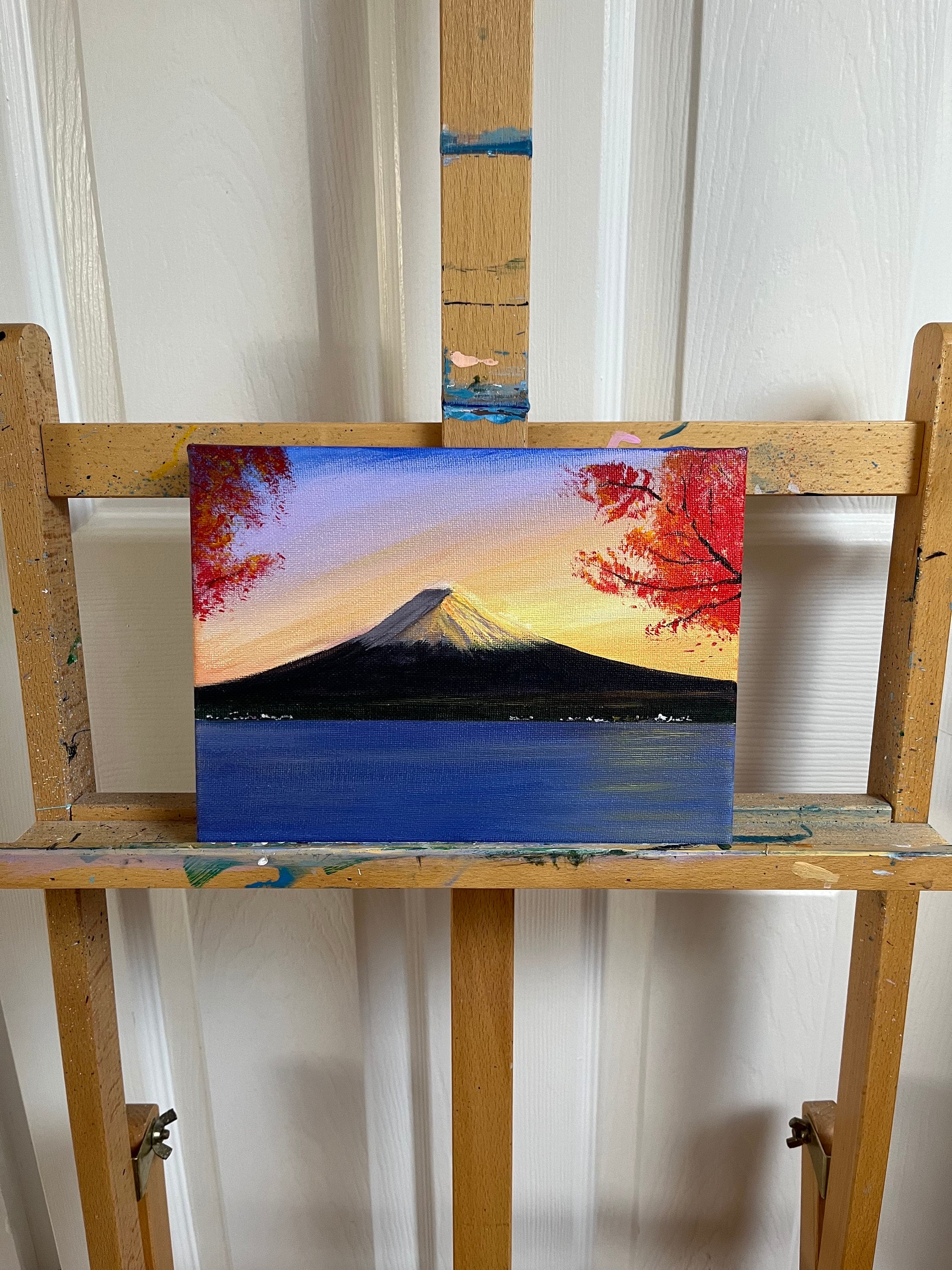 Mt. Fuji at Sunset - Etsy