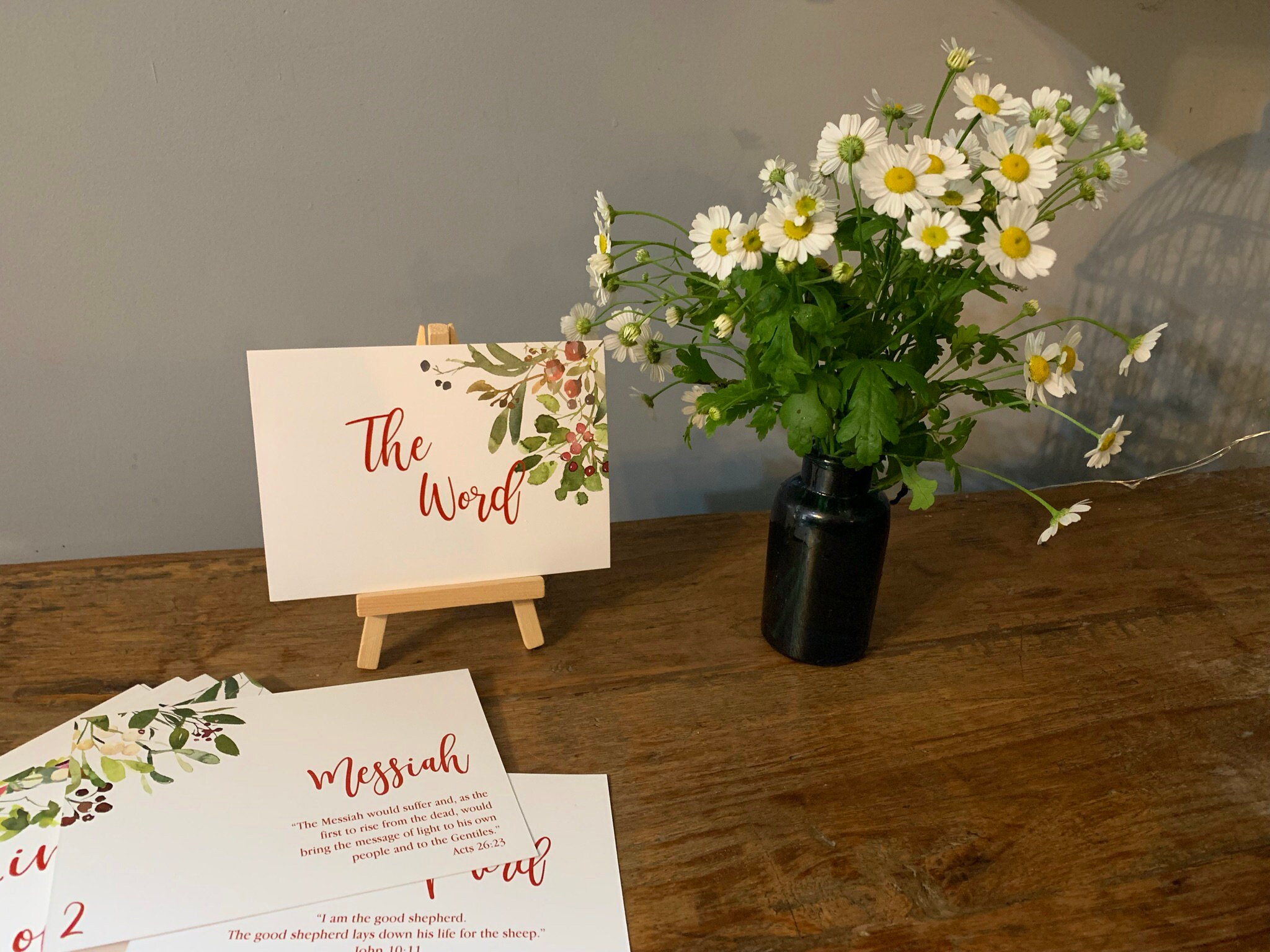 5 Names of Jesus Advent Calendars - Etsy