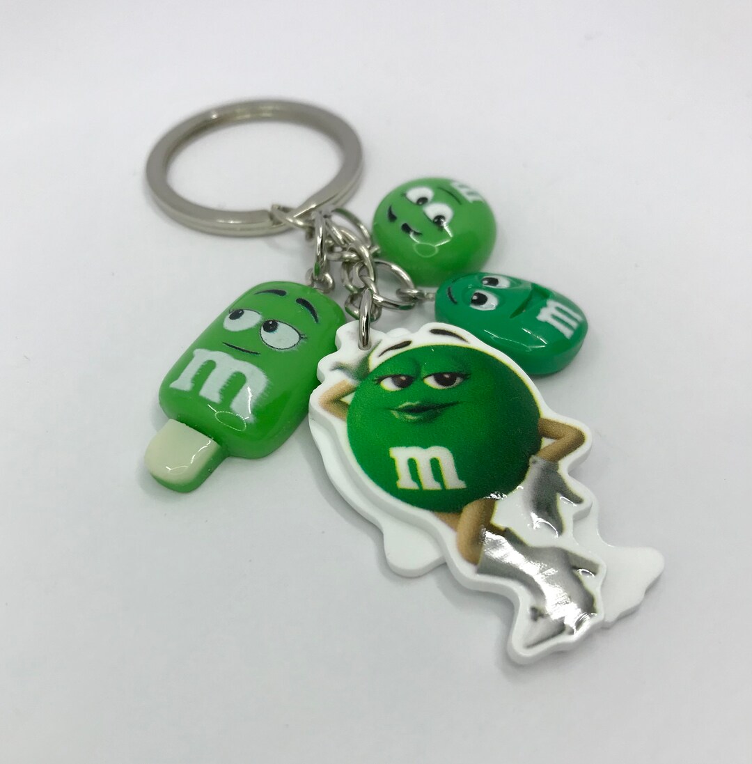 Green Mandm Character and Sweets - Etsy
