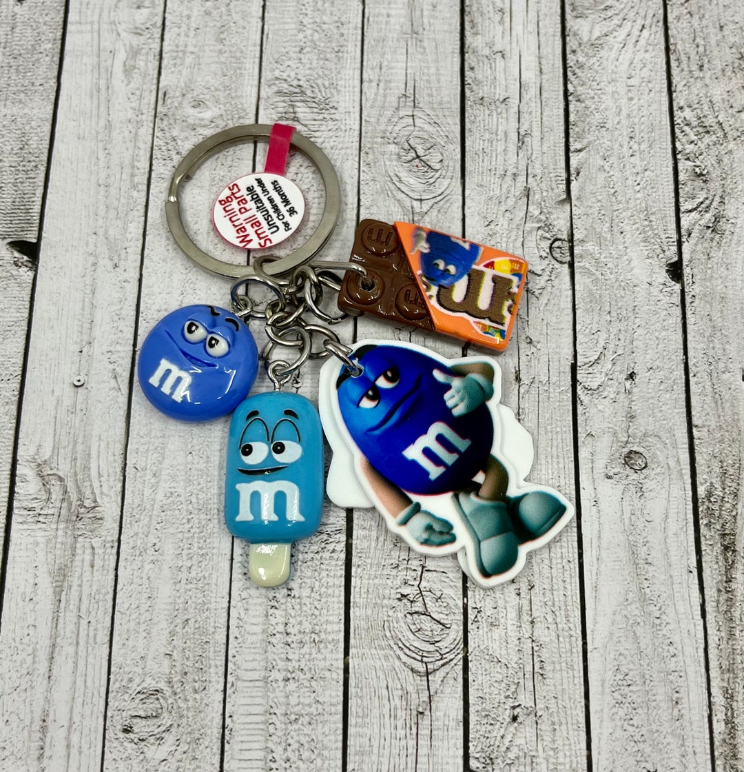 Blue Mandm Character and Sweets - Etsy