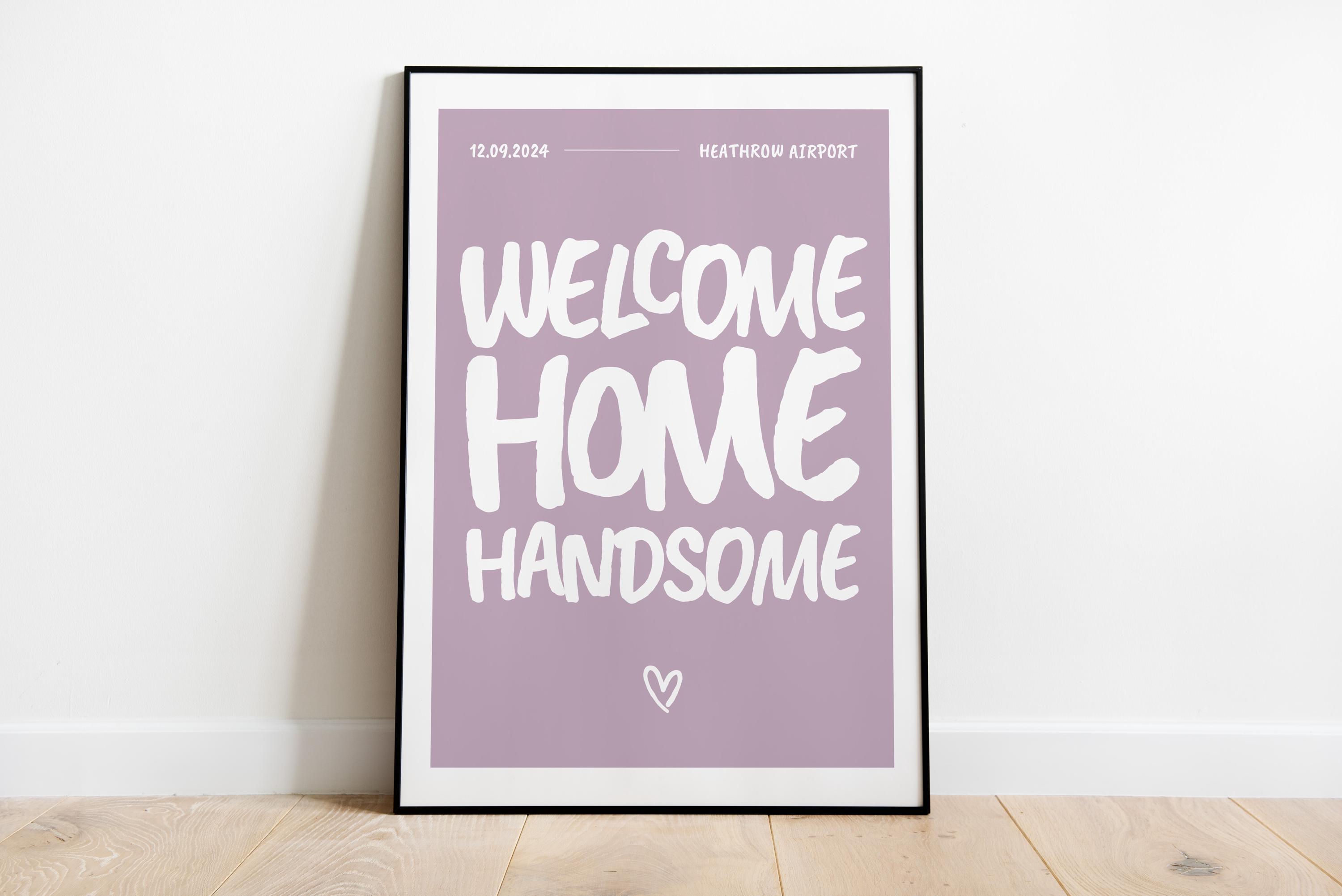 Personalized Airport Welcome Sign: Custom Message (digital Download) - Etsy