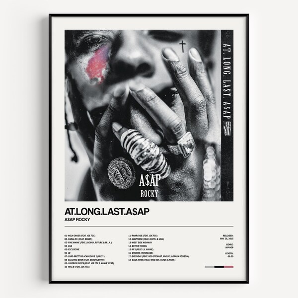 Asap Rocky Poster - Etsy