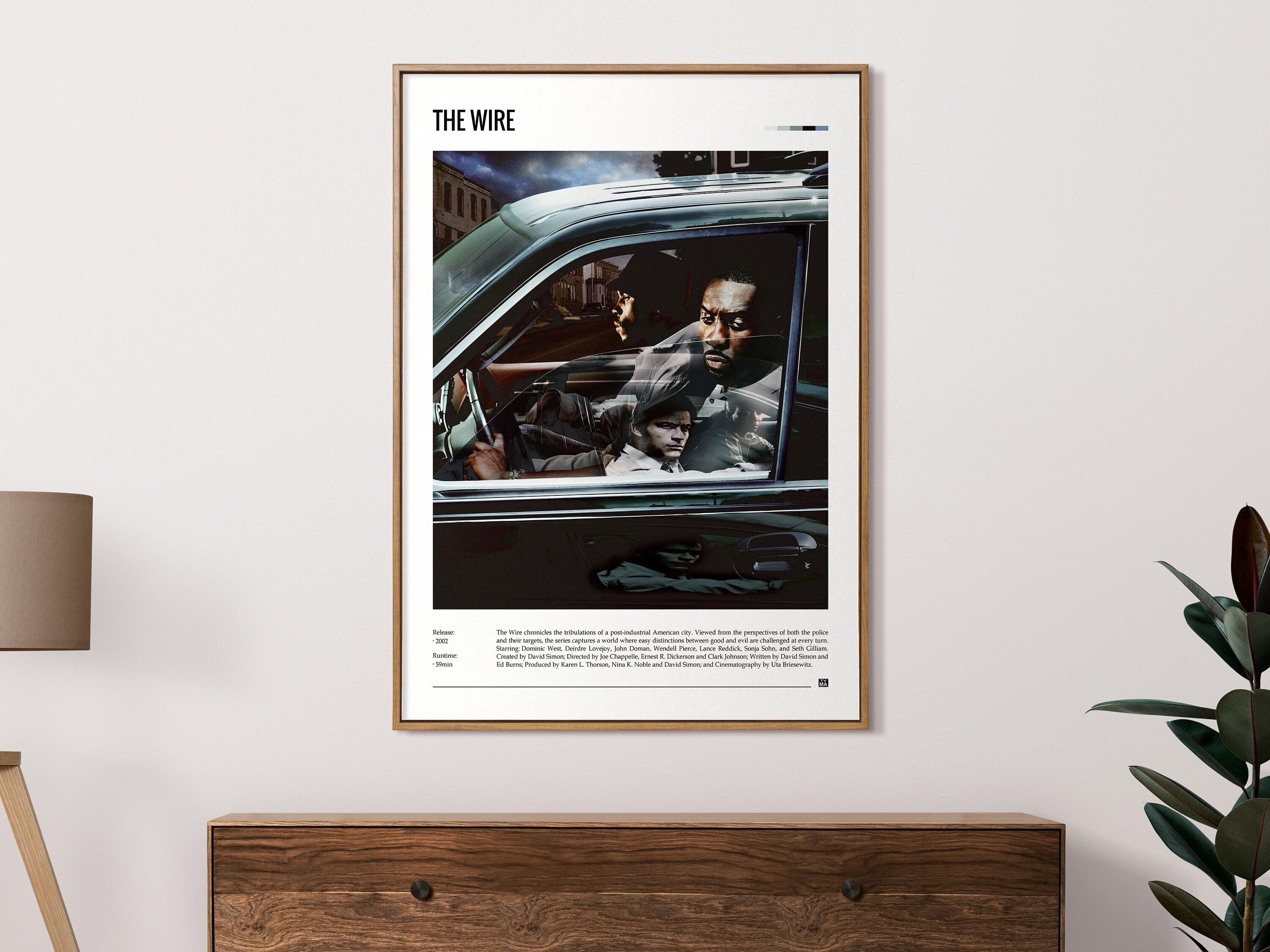 The Wire the Wire Print the Wire Minimalist Poster the Wire - Etsy